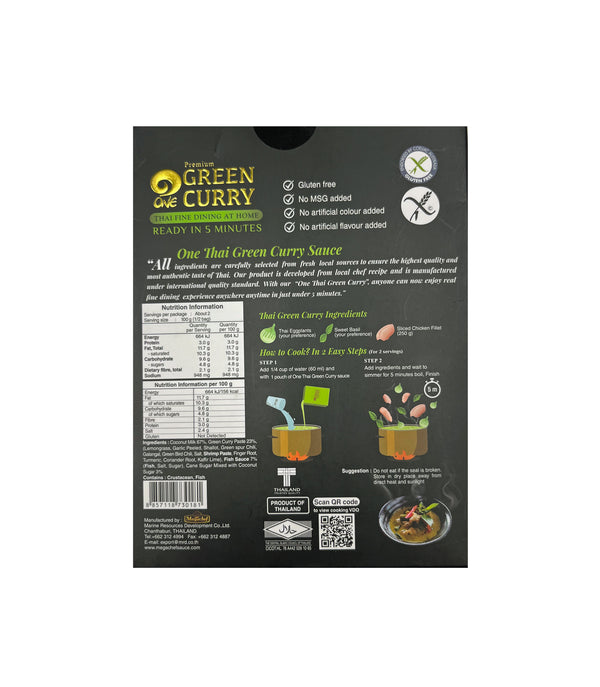 Green Curry Sauce | ONE Sauce - C. Pacific Foods