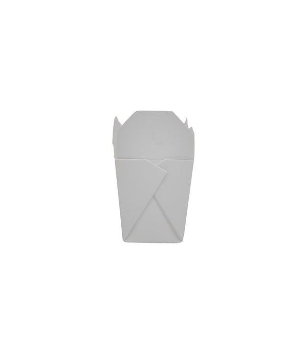 Food Pail, White Microwavable, 8 oz, 400 Pcs | Fold-Pak - C. Pacific Foods