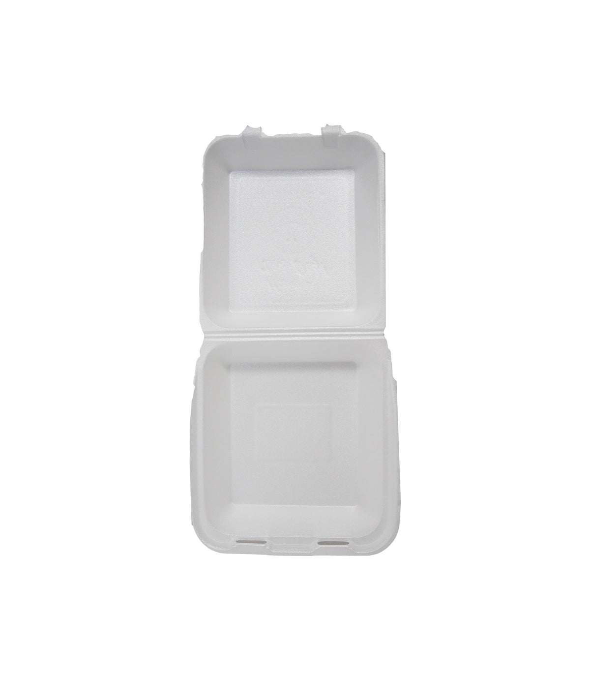 FOAM TRAY, THREE COMPARTMENT, HINGED LID