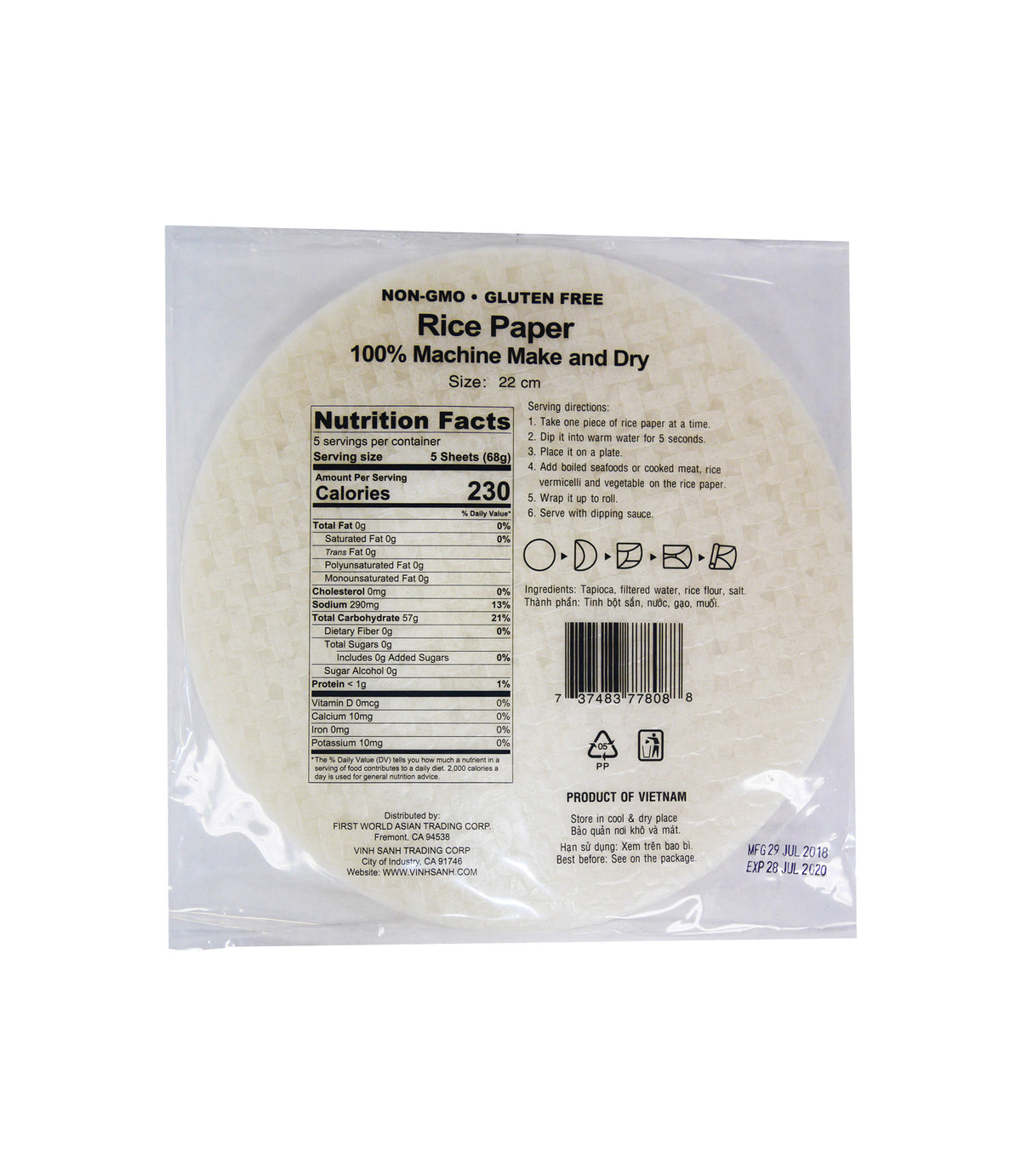 Rice Paper, Vietnam | Three Ladies - C. Pacific Foods